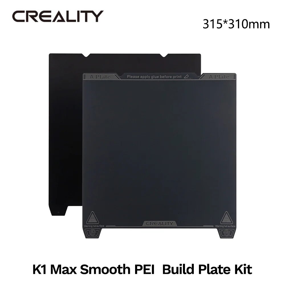 CREALITY K1 Max Гладкий комплект пластин PEI 315*310 мм, 315 x 310mm