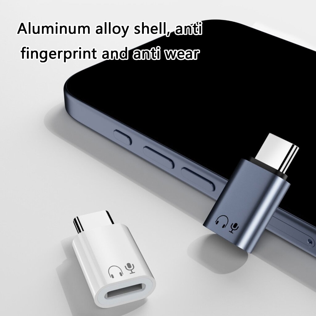 Адаптер USB-C для наушников, Белый — фото 1