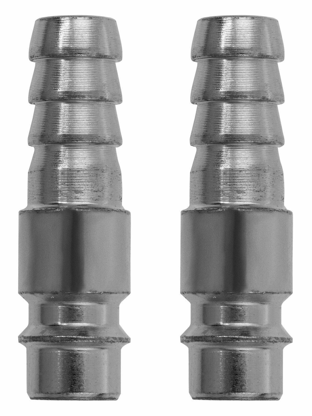 Ниппель универсальный быстросъемный Stels ("папа") со штуцером "ёлка" под шланг 10 мм, 2 шт 57069