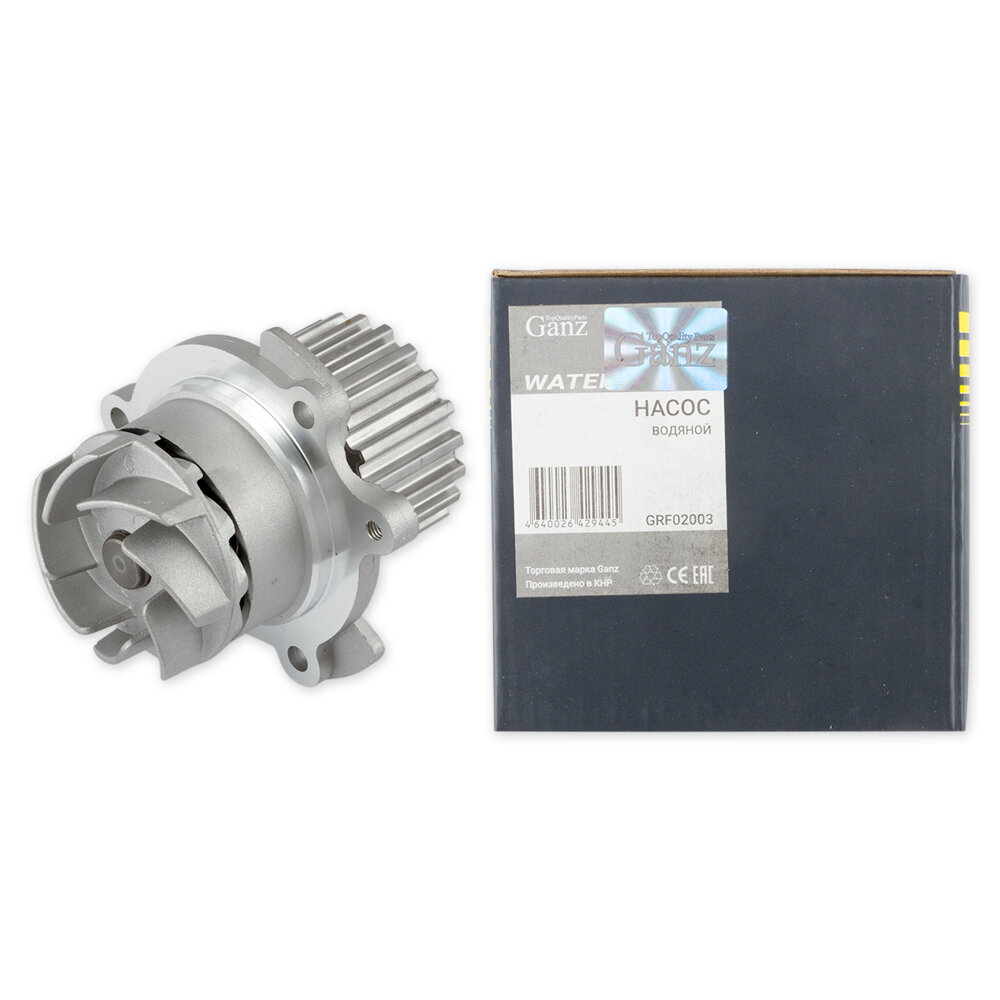 Помпа, водяной насос ВАЗ-2110-12 (16-ти кл.) LADA 2110-12 (дв.2112,21124) / Kalina 1117-1119 GANZ GRF02003