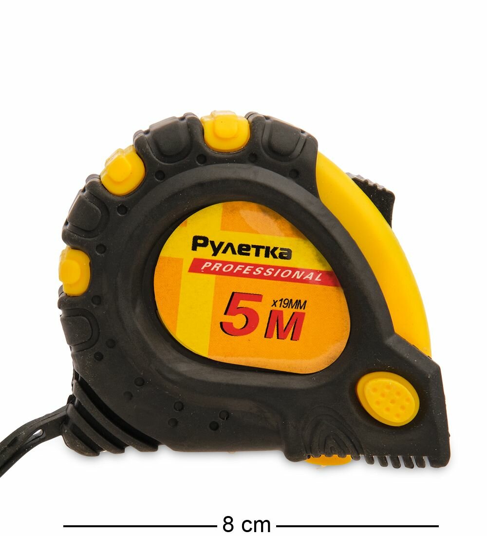 Рулетка желто-черная 5м A2172591