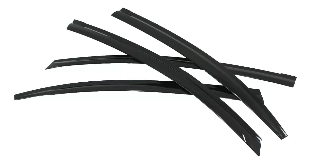 Ветровики AUTOCLOVER Hyundai Santa Fe 2015- (4 шт./компл.) (Корея)