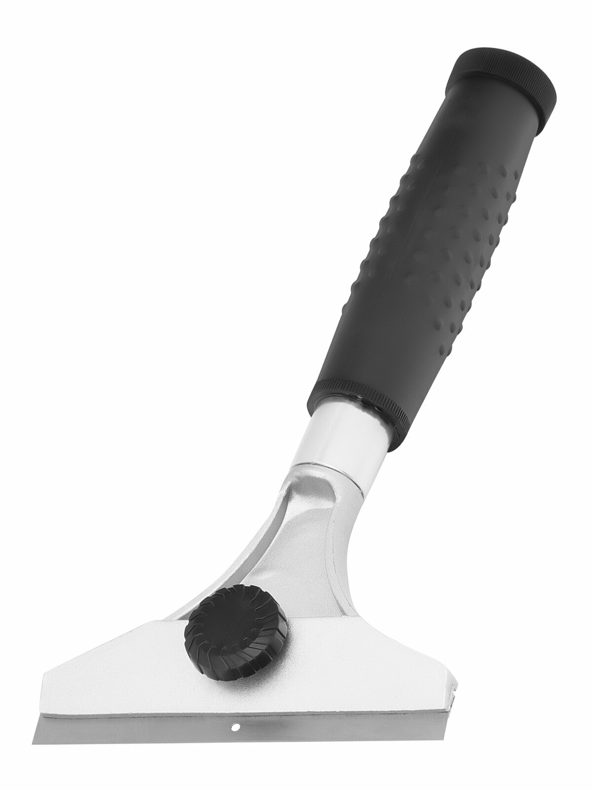 Скребок Matrix 100 мм, фиксированное лезвие, металлическая обрезиненная ручка 79545