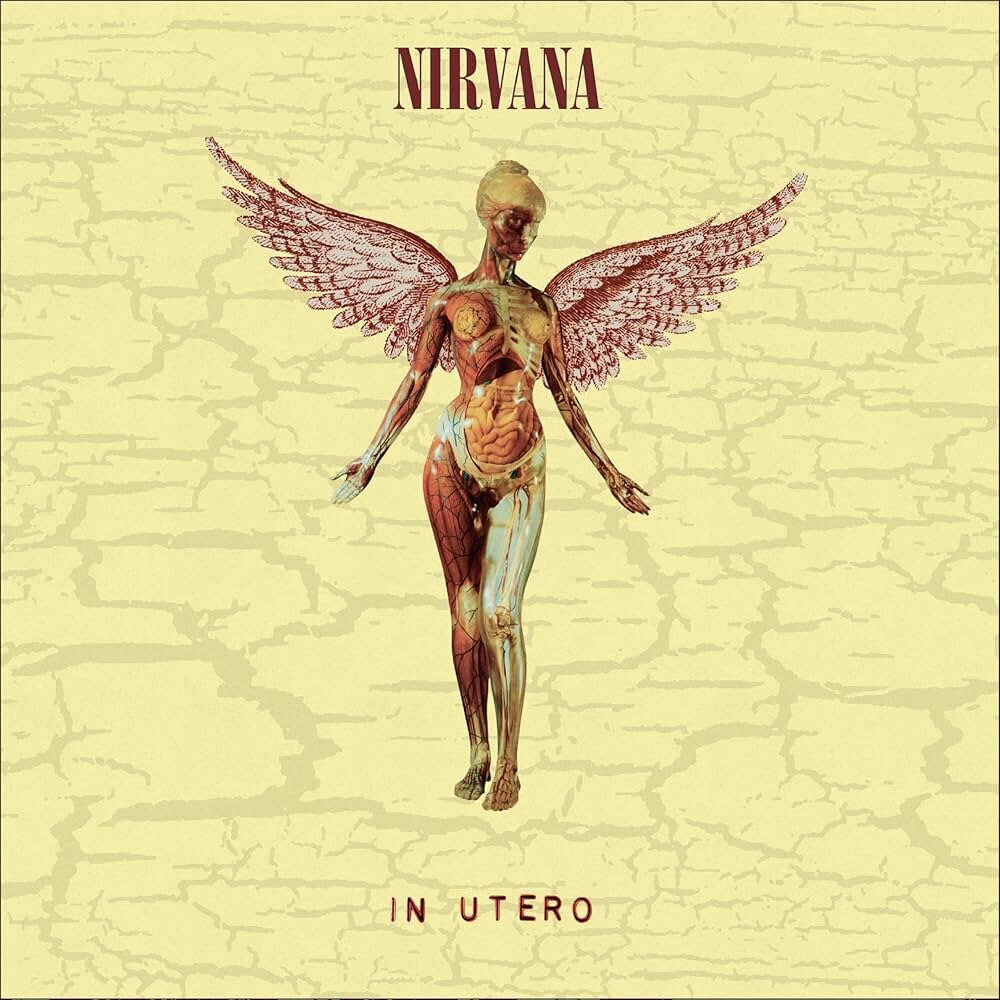 Nirvana. In Utero (Japan, Geffen Records, MVCG-126, GEFD-24536, 1993, б/OBI, компакт-диск) CD