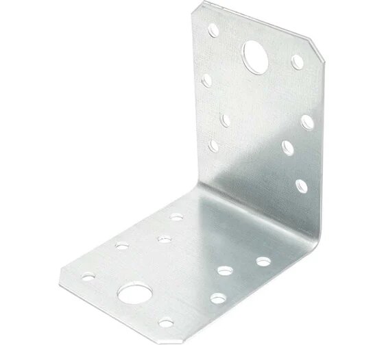 Крепежный уголок Gigant 70x55х1.8 мм цинк 123886