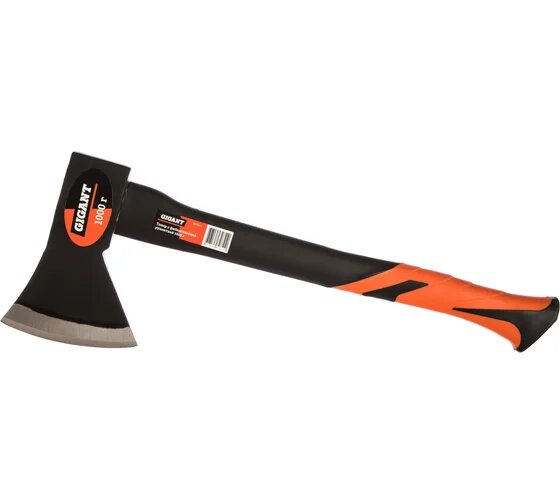 Топор 1000 грамм с фибергласовой рукояткой Gigant AHT10-1