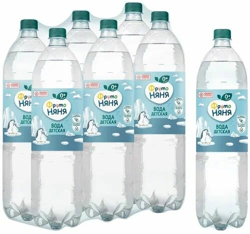 Вода детская "Фрутоняня" 1,5л * 6 шт