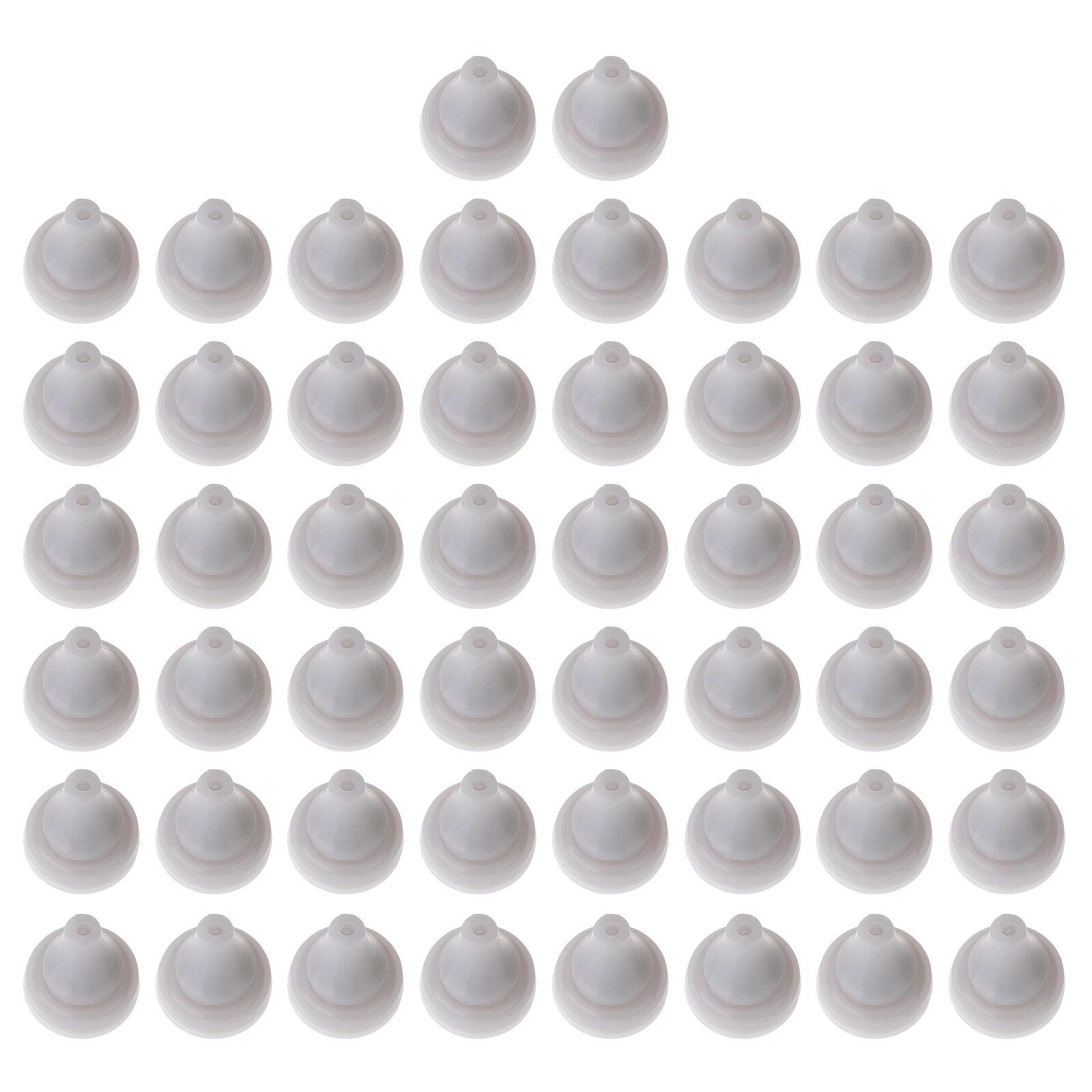 50 шт Силиконовые насадки для душа с круглыми кончиками замены