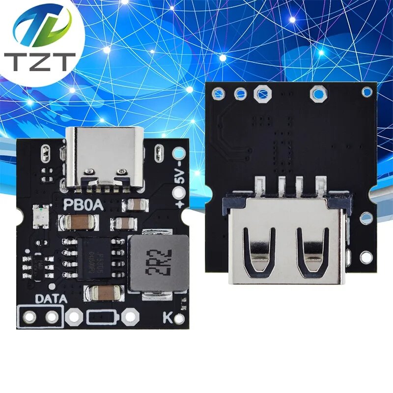 Преобразователь Type-C USB 5В 3.1А TZT teng