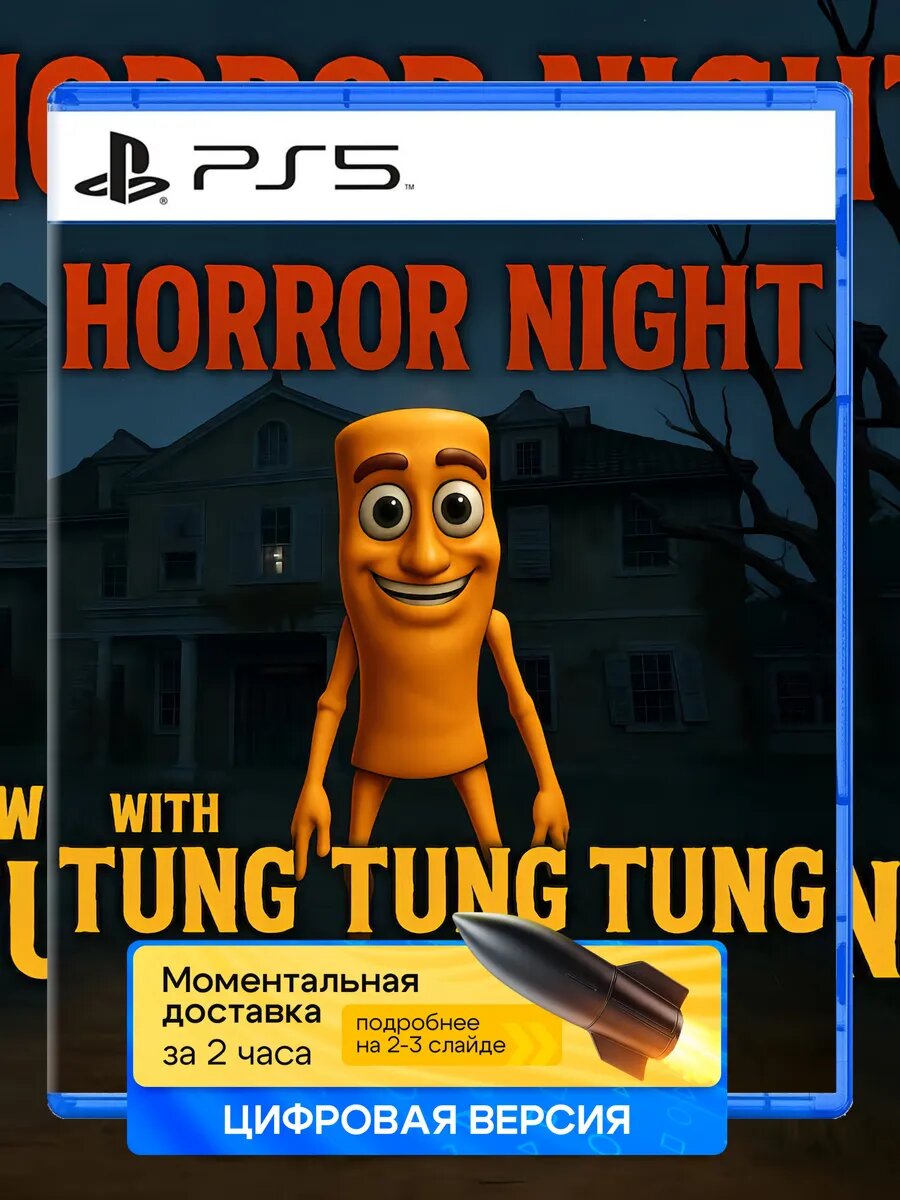 Игра Horror Night with Tung Tung Tung Sahur для Sony PlayStation PS4 PS5
