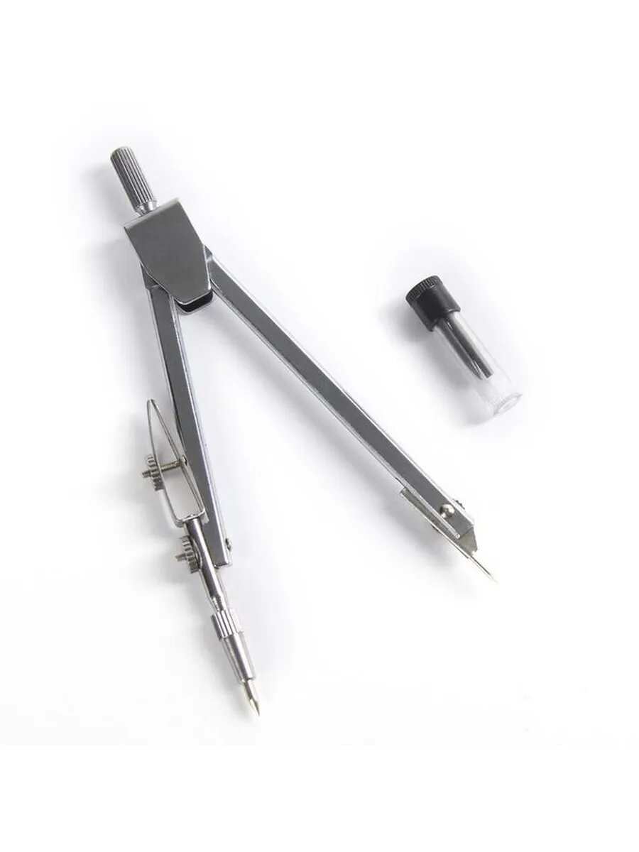 Металлический кронциркуль с рейсфедром 120 мм