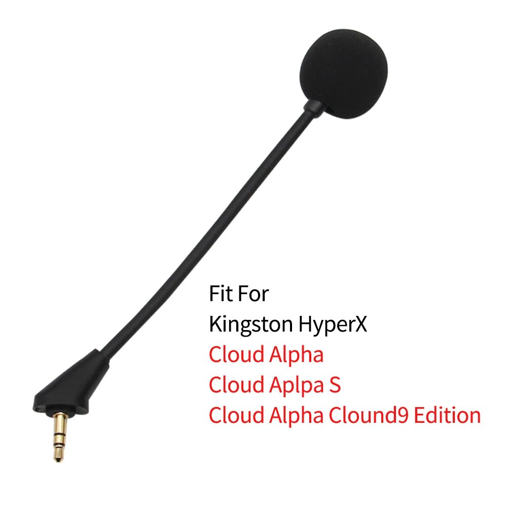 Сменный игровой микрофон Kingston HyperX Cloud Alpha S Cloud9 C9 Edition