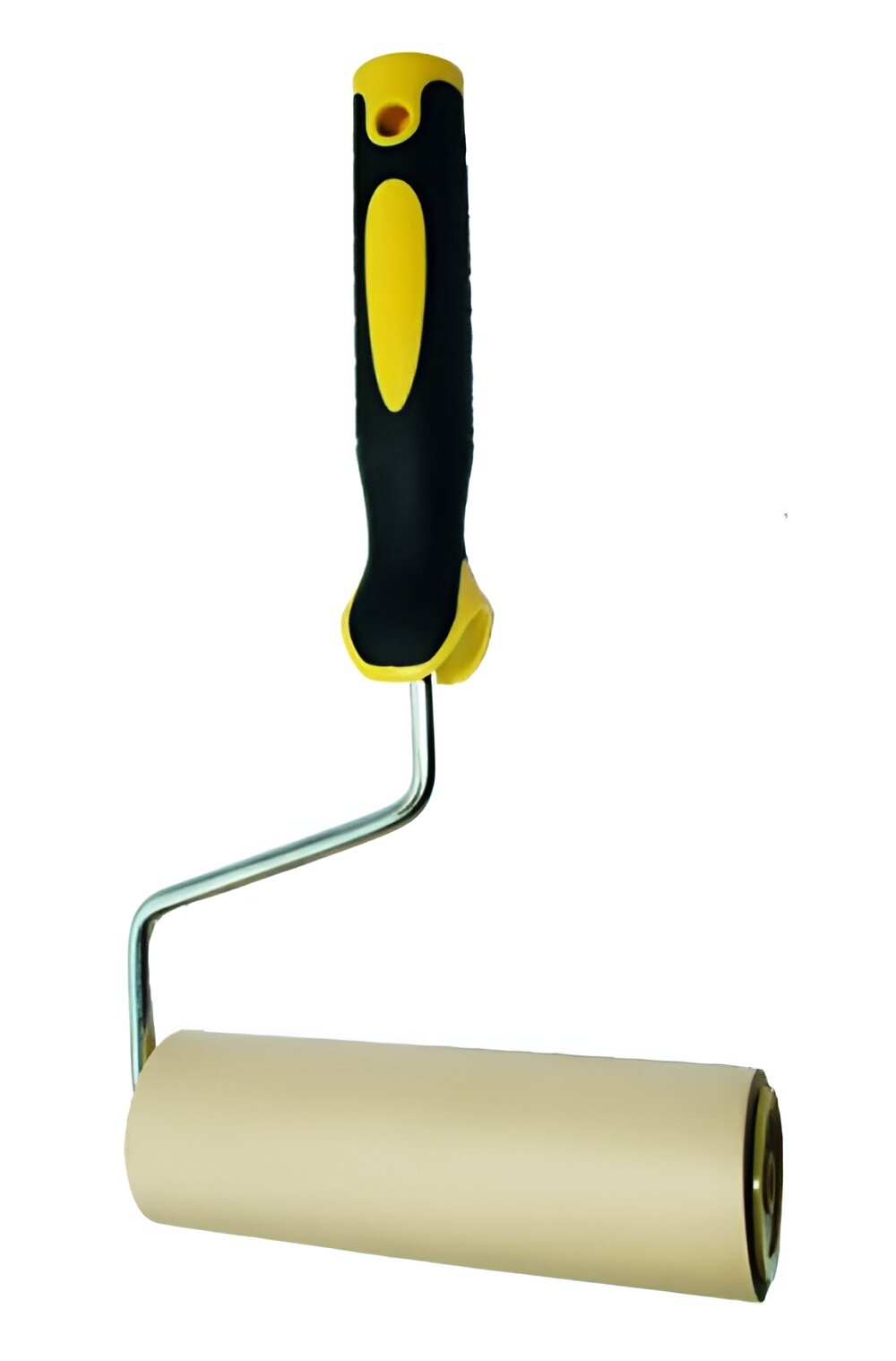 Ролик прижимной для прикатки обоев, 50х180мм, плотный, полиуретан "888"