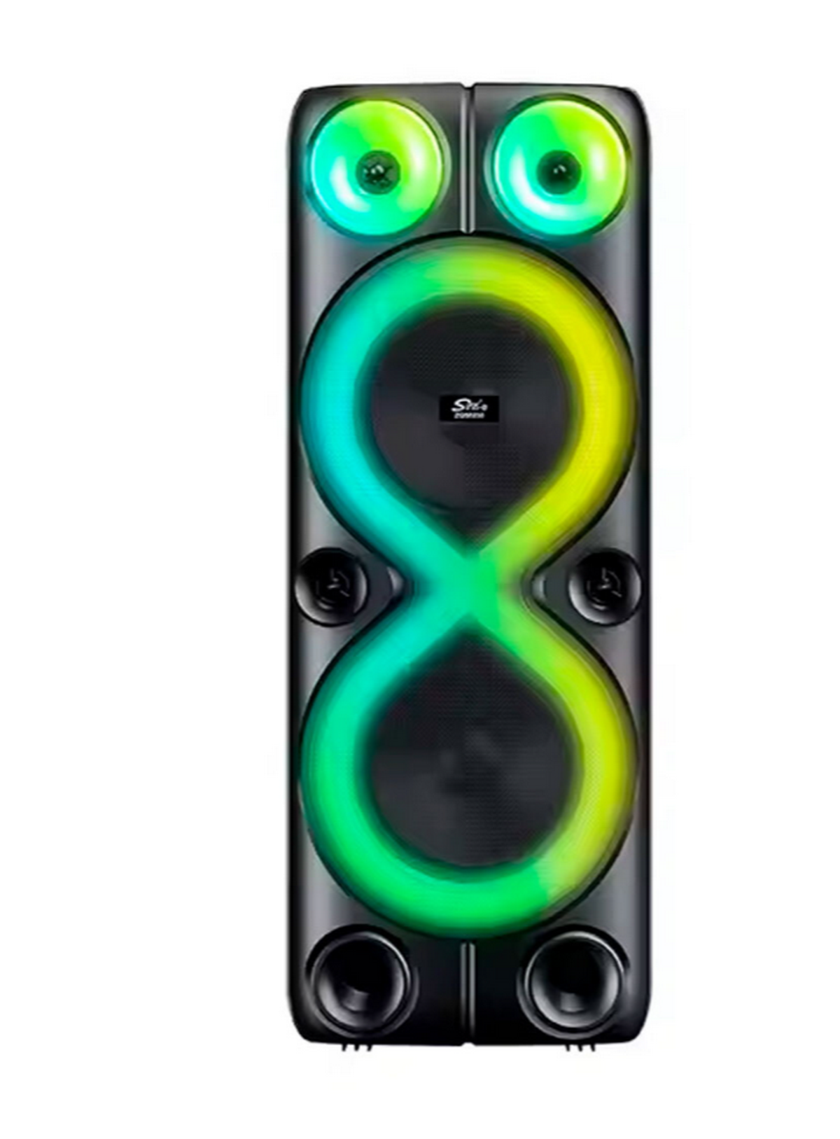 Напольная колонка Sing-e ZQS-8238 (8"40W/4.5A/+бесп. микрофон) (черный)