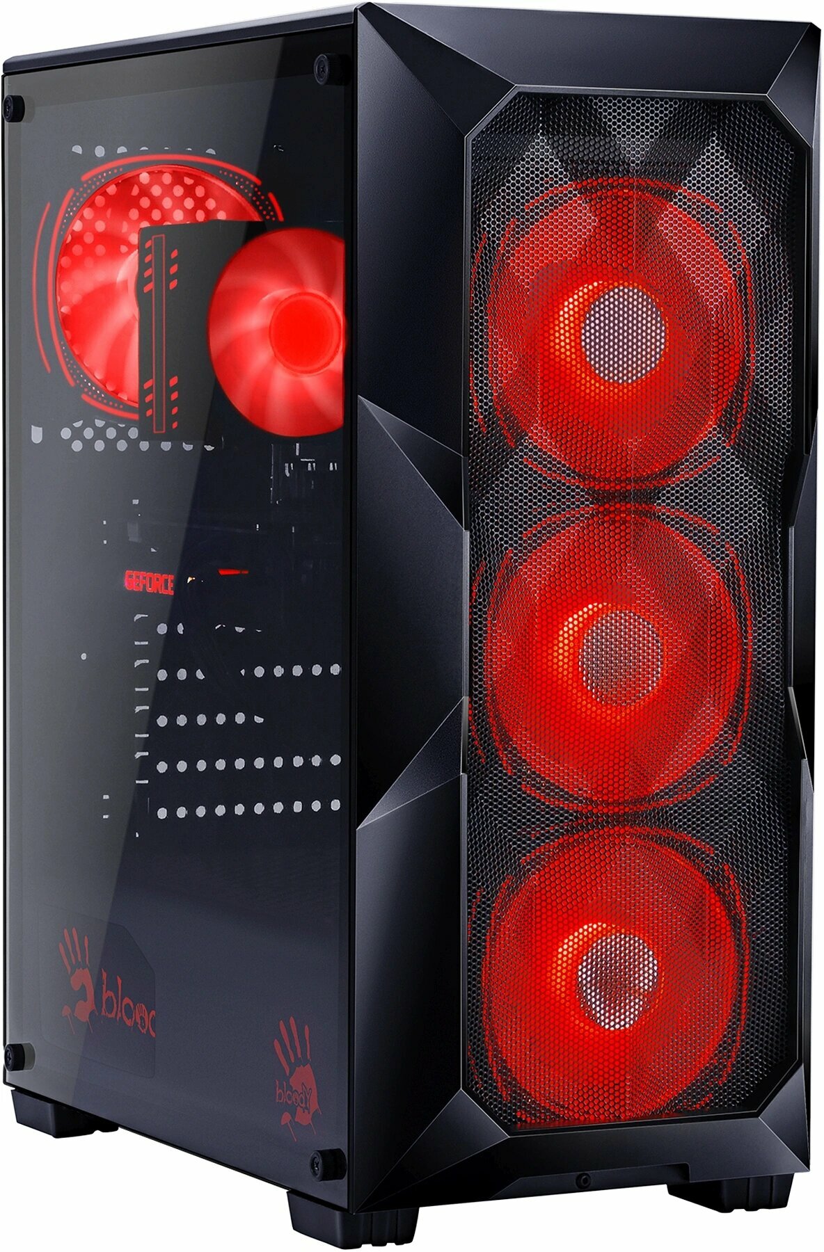 2085725 BLOODY / Компьютер BLOODY BD-PC CH61C1 Intel Core i5 12400F, DDR4 16ГБ, 1ТБ(SSD), NVIDIA G