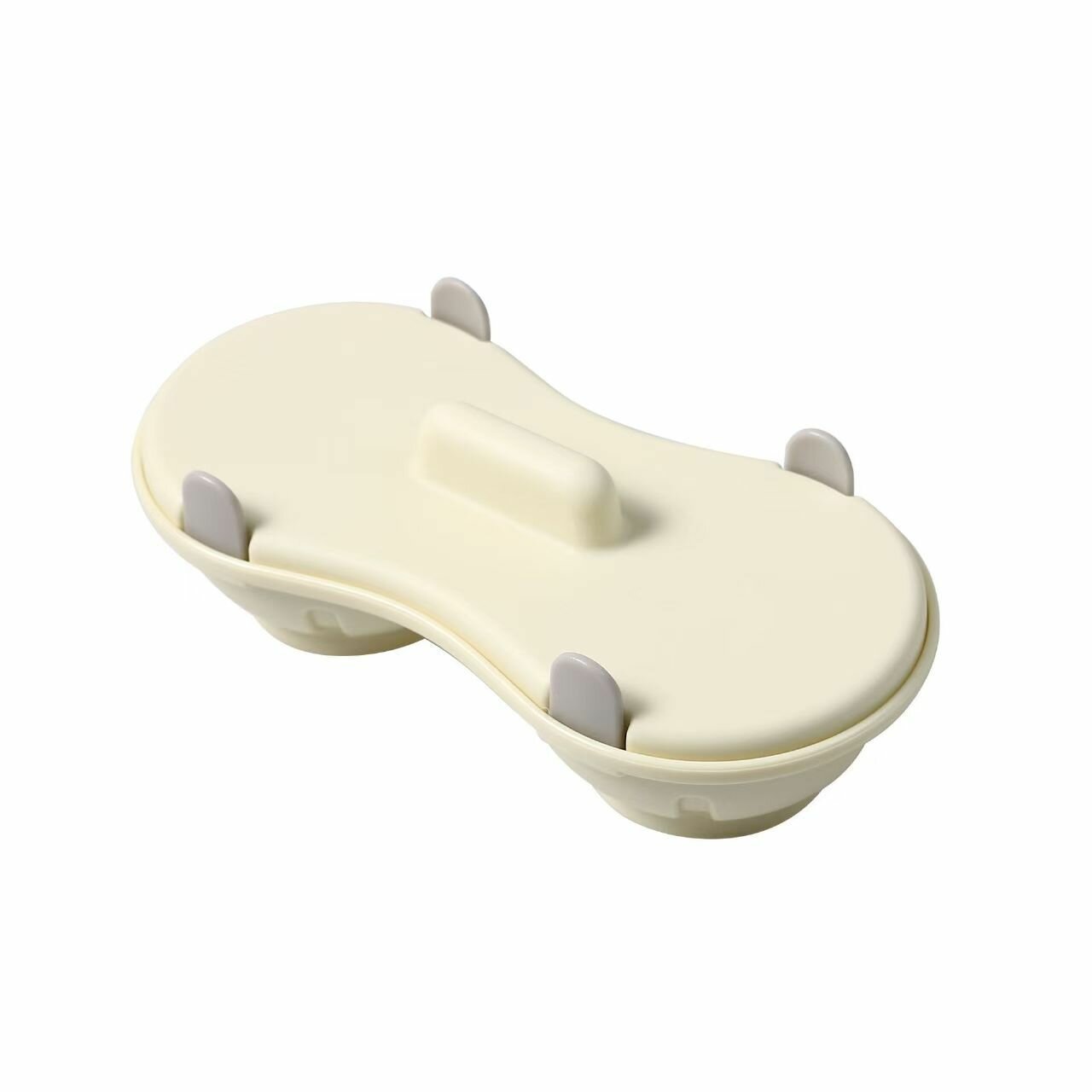 Пашотница для яиц, для микроволновки, с крышкой, бежевый, пластик