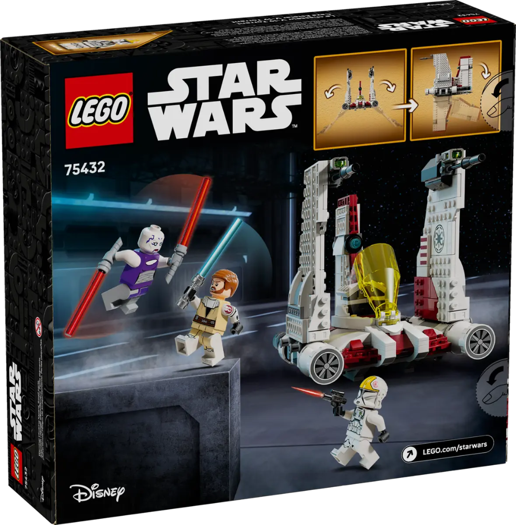 Конструктор LEGO Star Wars™ 75432 Истребитель V-19 «Поток», 567 дет.