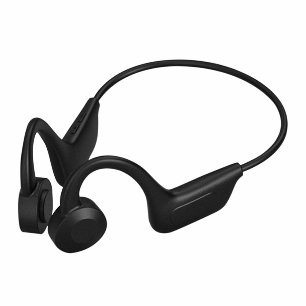 Беспроводные наушники с костной проводимостью, Bluetooth 5.3, спортивная гарнитура с открытым ухом и слотом для карт для тренировок, бега, езды на велосипеде и пешего туризма