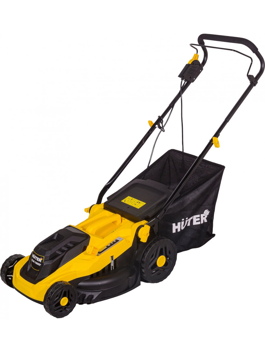 Газонокосилка роторная Huter ELM-1800T электрическая 1800Вт