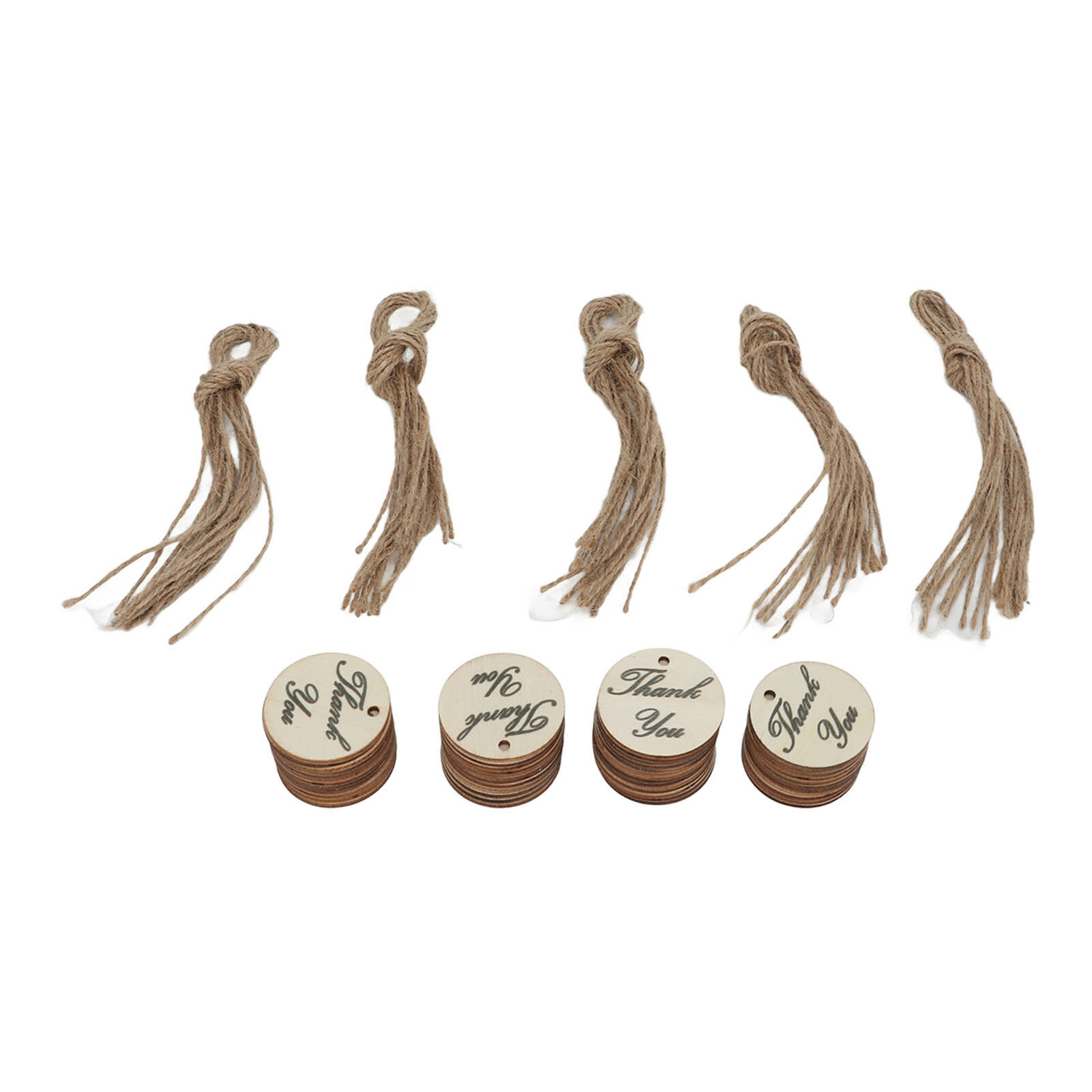 50 шт. деревянные бирки Спасибо с пеньковой веревкой, принадлежности для рукоделия для свадебной вечеринки, деревянные этикетки для подарочных карт для персонализированных подарков Спасибо