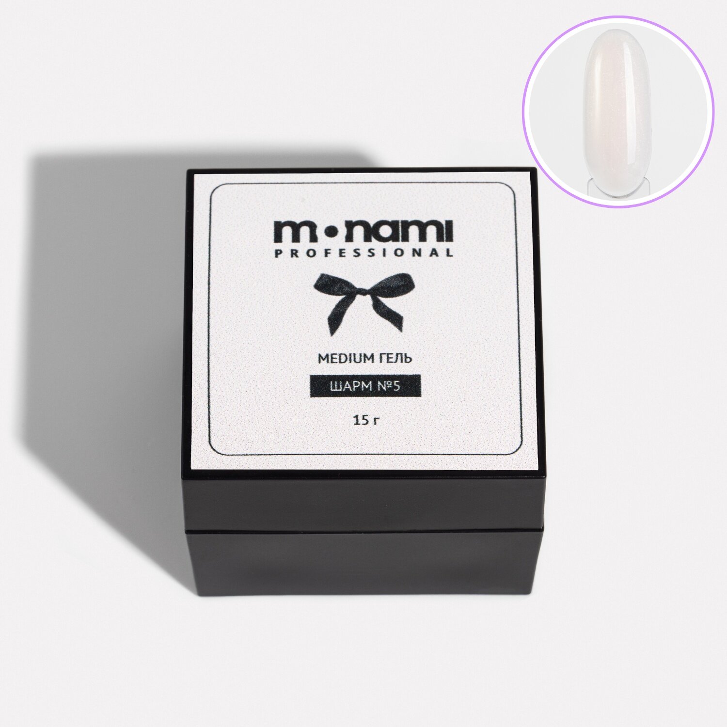 Гель для наращивания и укрепления Monami Medium Gel Шарм №05 15 г