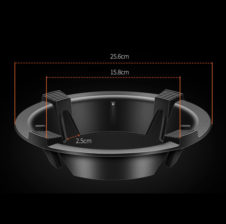 Подставка, DAENERO, на решетку газовой плиты для турок, чайников, кофеварок, ковшей и т. д. насадка для газовой плиты
