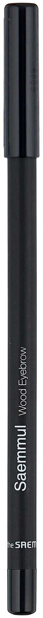 Карандаш для бровей The Saem Saemmul Wood Eyebrow Black, 0,2 гр.