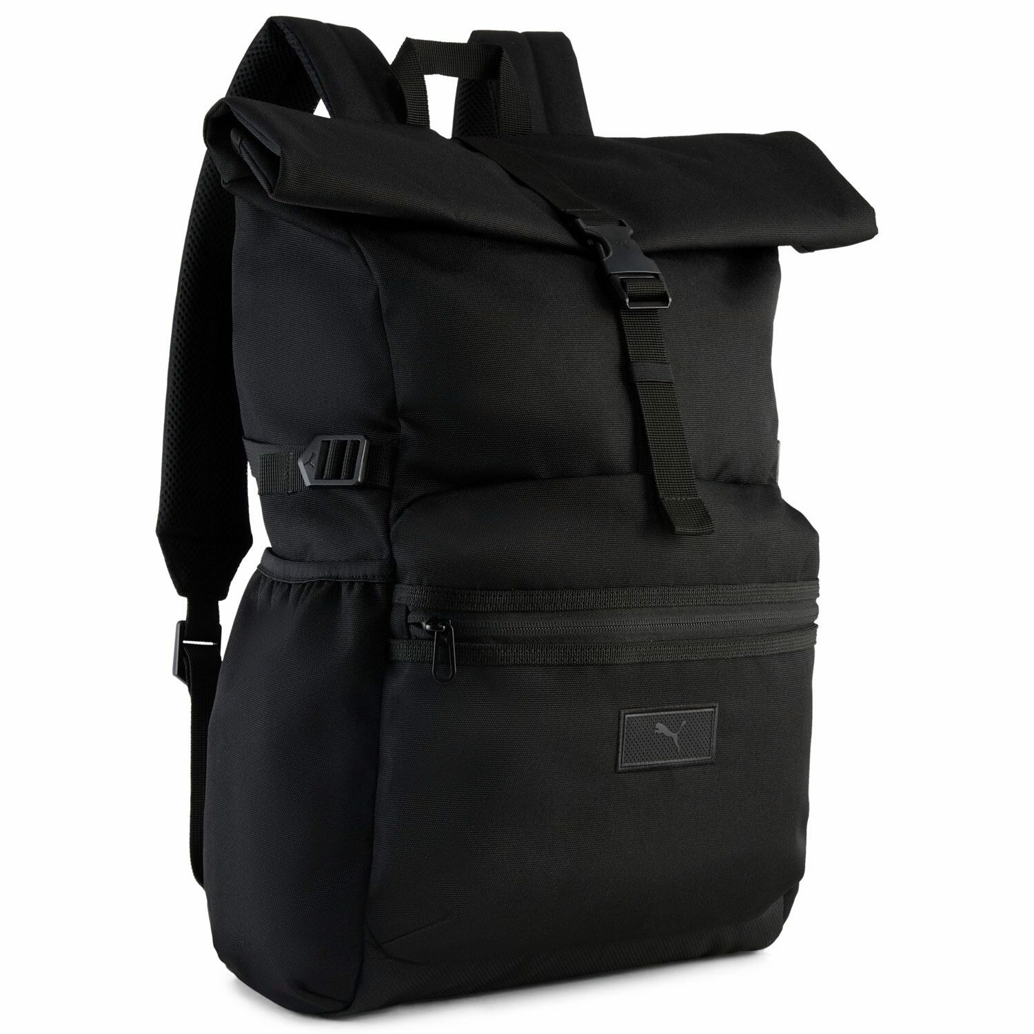 Рюкзак PUMA ESSENTIALS Roll Top Backpack, цвет черный, размер OneSize