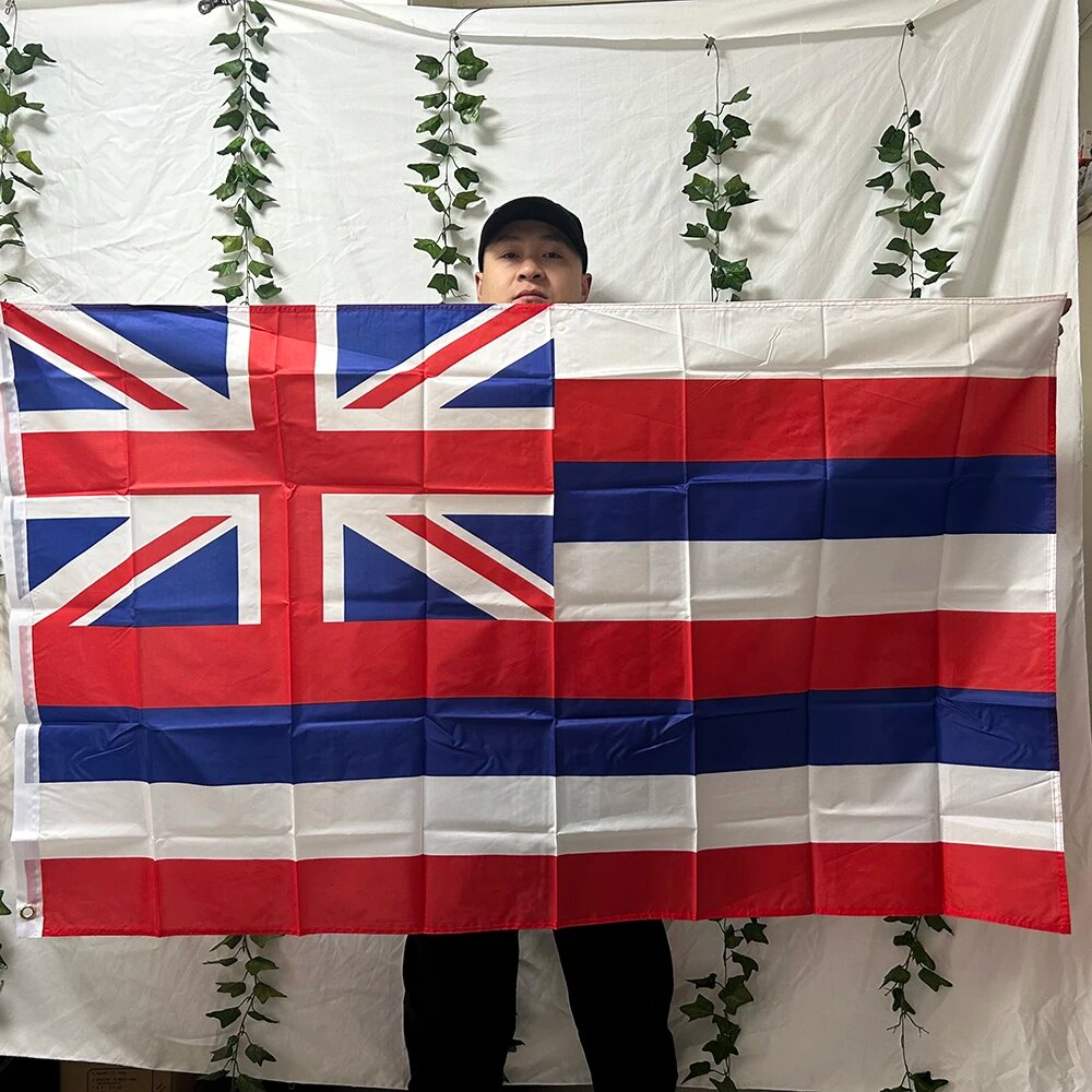 Флаг Гавайев из полиэстера TIKI FLAG 3x5 футов