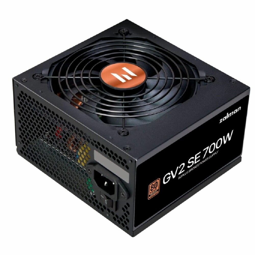 Zalman Блок питания ZM700 - GV2SE <700W, ATX12V v2.52, APFC, 12cm Fan, 80+ Bronze, Ret>