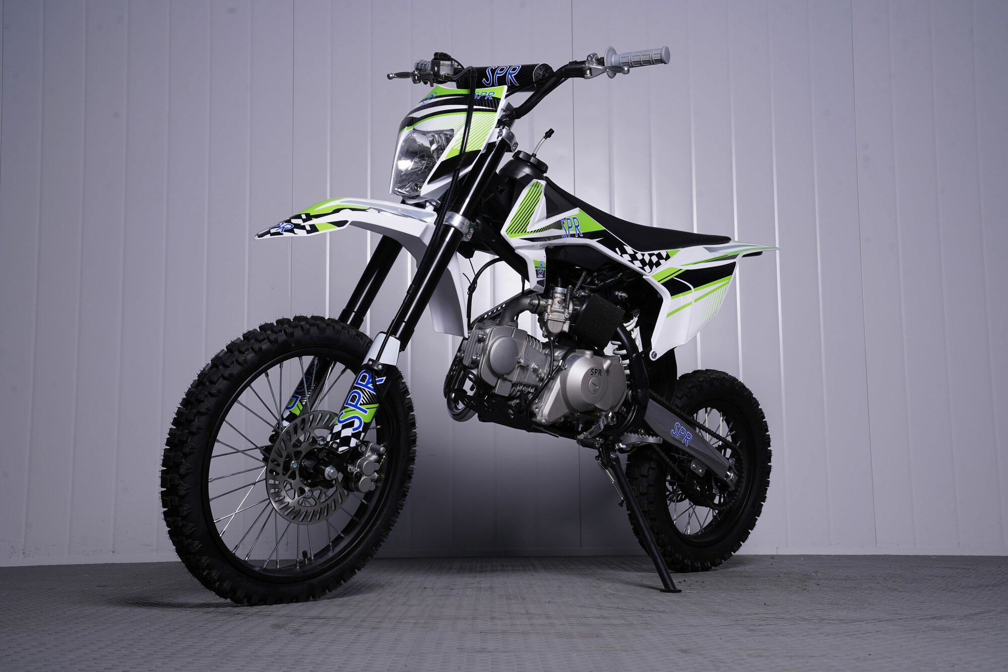 Питбайк 125cc MiniCross, белый, в собранном виде