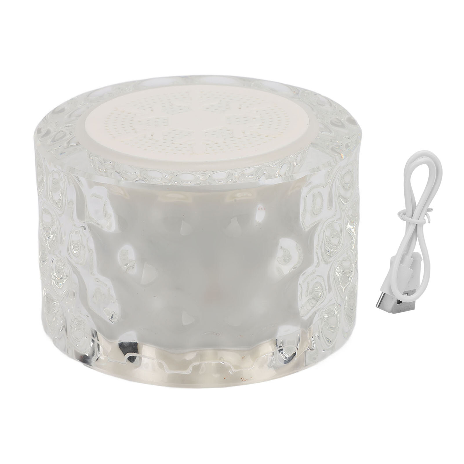 Портативный беспроводной динамик Bluetooth 5.0 водонепроницаемый 7-цветный светодиодный автоматический меняющийся чистый звук уличный мини-динамик