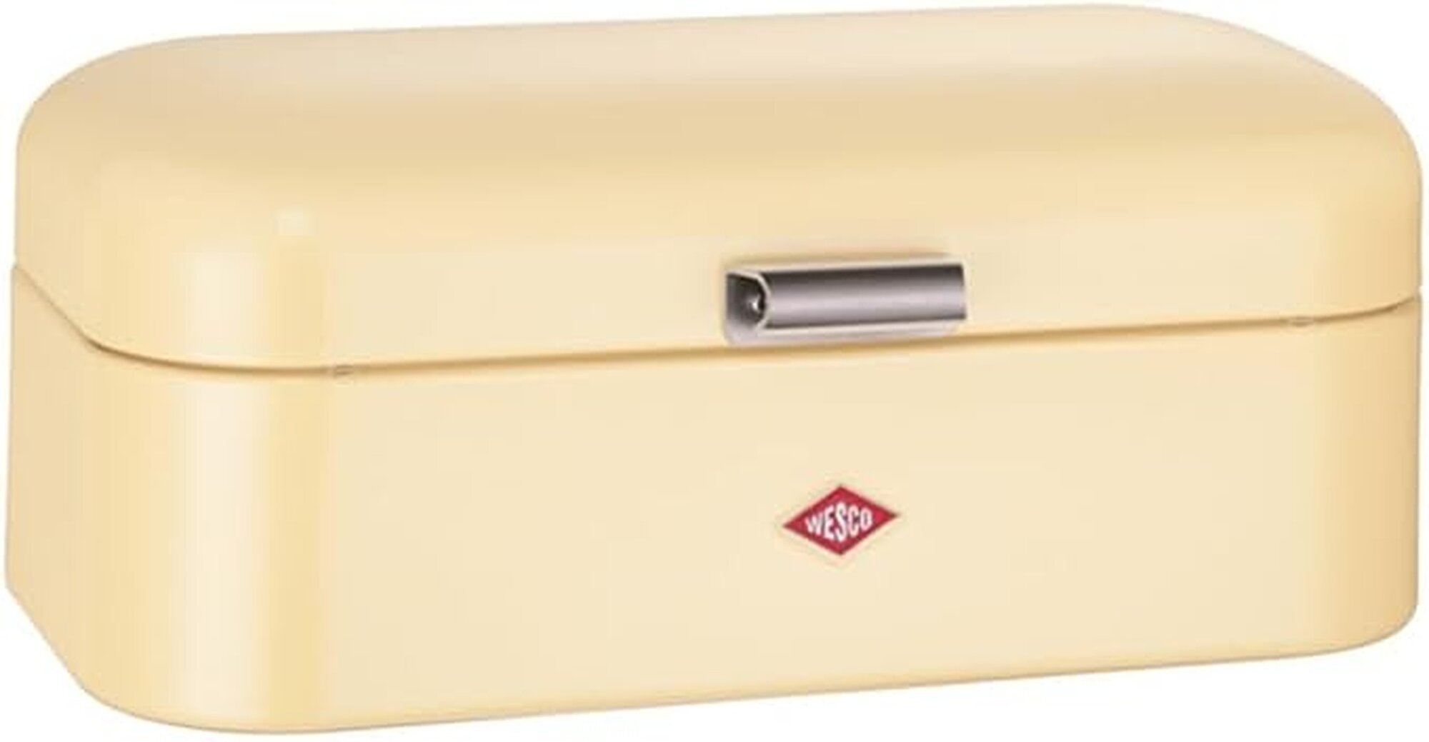 Хлебница WESCO Grandy металлическая миндального цвета 42 см х 22 см х 17 см