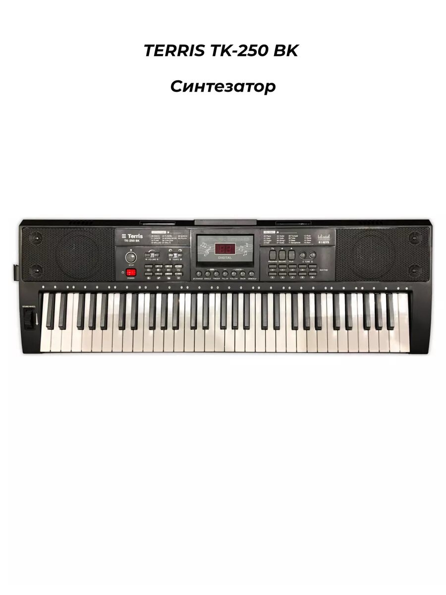 TERRIS TK-250 BK - Синтезатор