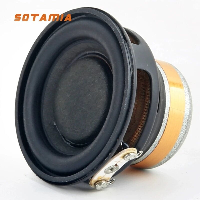 SOTAMIA 2 шт. 1,75-дюймовый полнодиапазонный динамик 45 мм 4 Ом 10 Вт Altavoz HIFI
