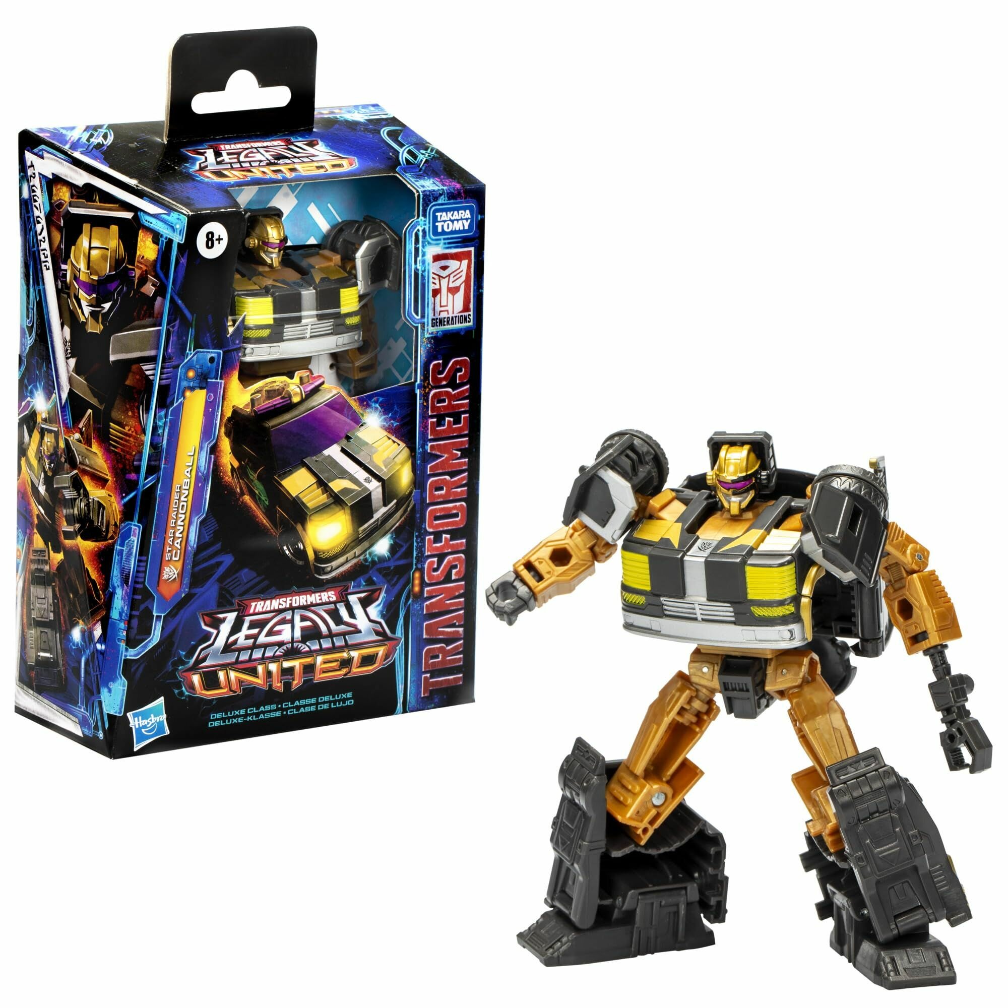 Takara Tomy Hasbro Transformers Generations Legacy United Star Raider / Шарнирные Фигурки Героев Классических Фильмов, Коллекционные Игрушки-машинки Для Мальчиков, Трансформеры