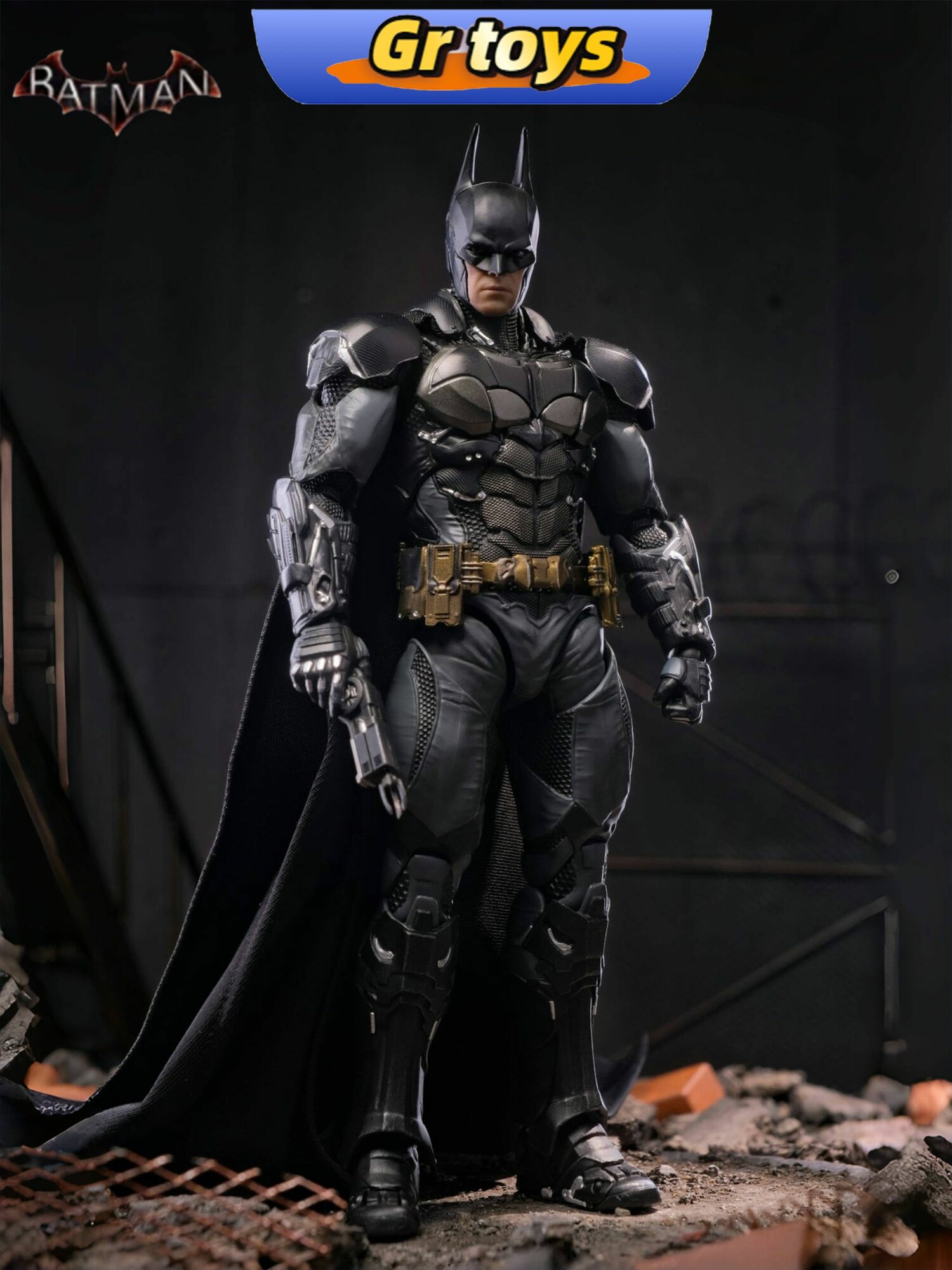 YUAN YE Фигурка 1/12 Arkham Knight Batman 18 см