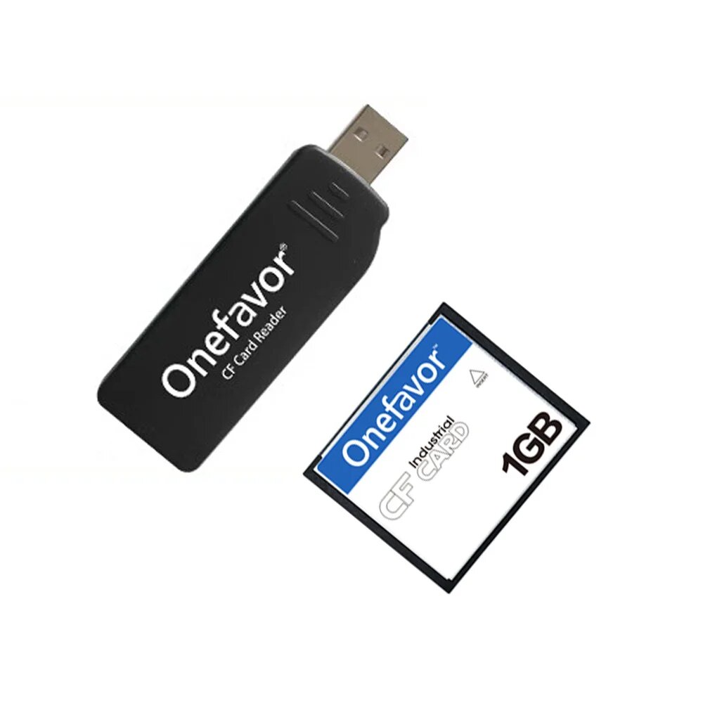 Устройство для чтения карт памяти Onefavor CF (Compact Flash) USB2.0 для цифровых камер, промышленных станков с ЧПУ, рекламных машин