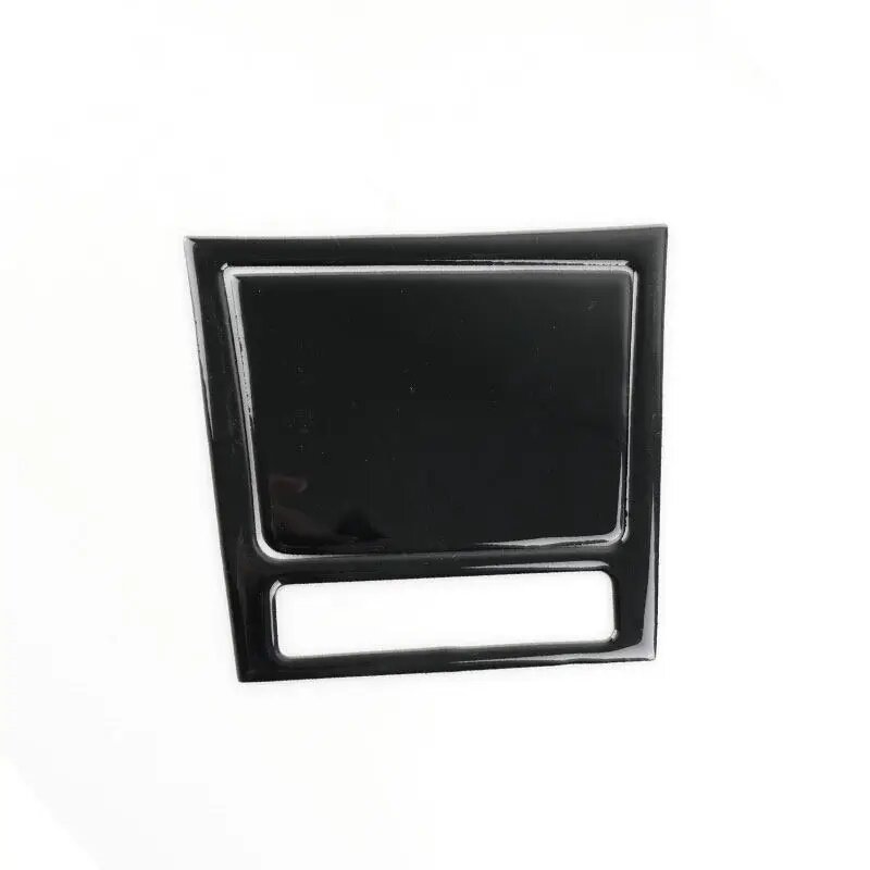 Для VW Golf 6 MK6 2010 2011 2012 2013, фортепианно-черный салон автомобиля, центральная консоль, панель переключения передач, рамка, пепельница, крышка, накладка A-B