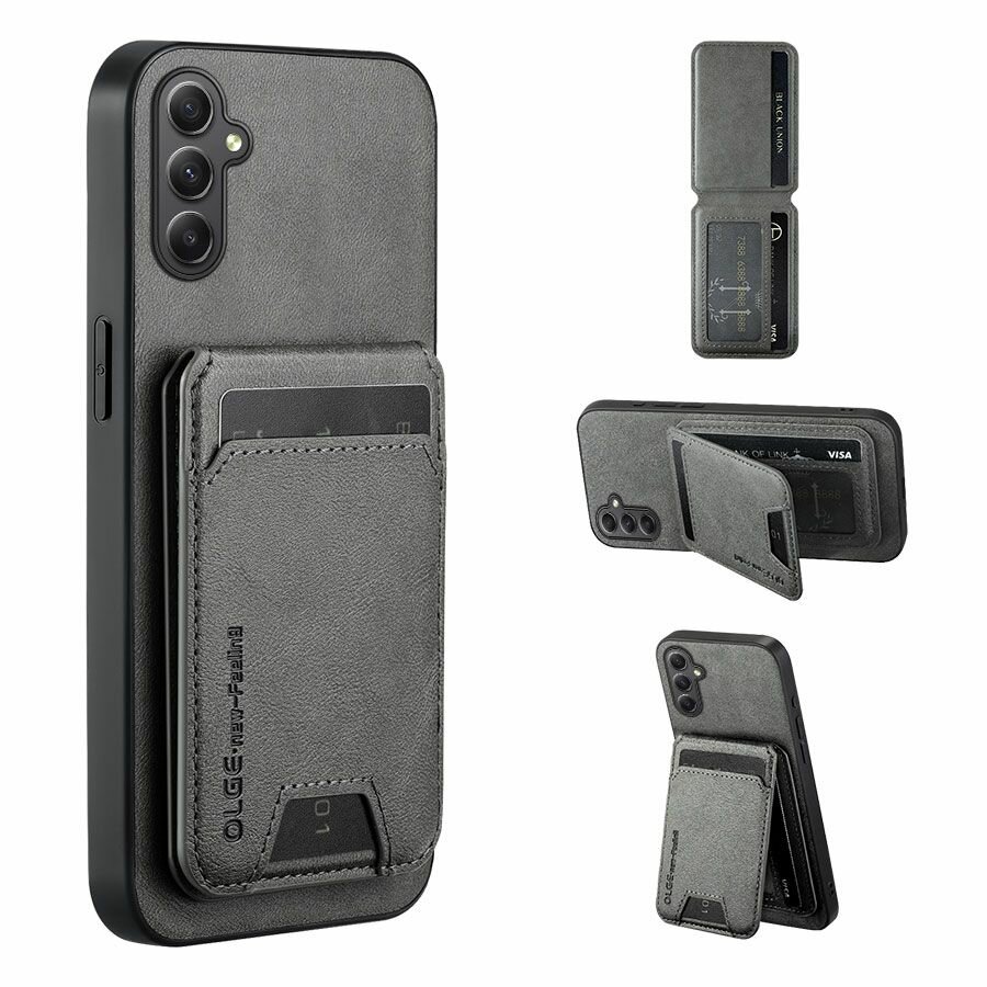 Картхолдер мужской на Samsung Galaxy A35 5G(Самсунг Галакси А35) с MagSafe-Чехол бумажник