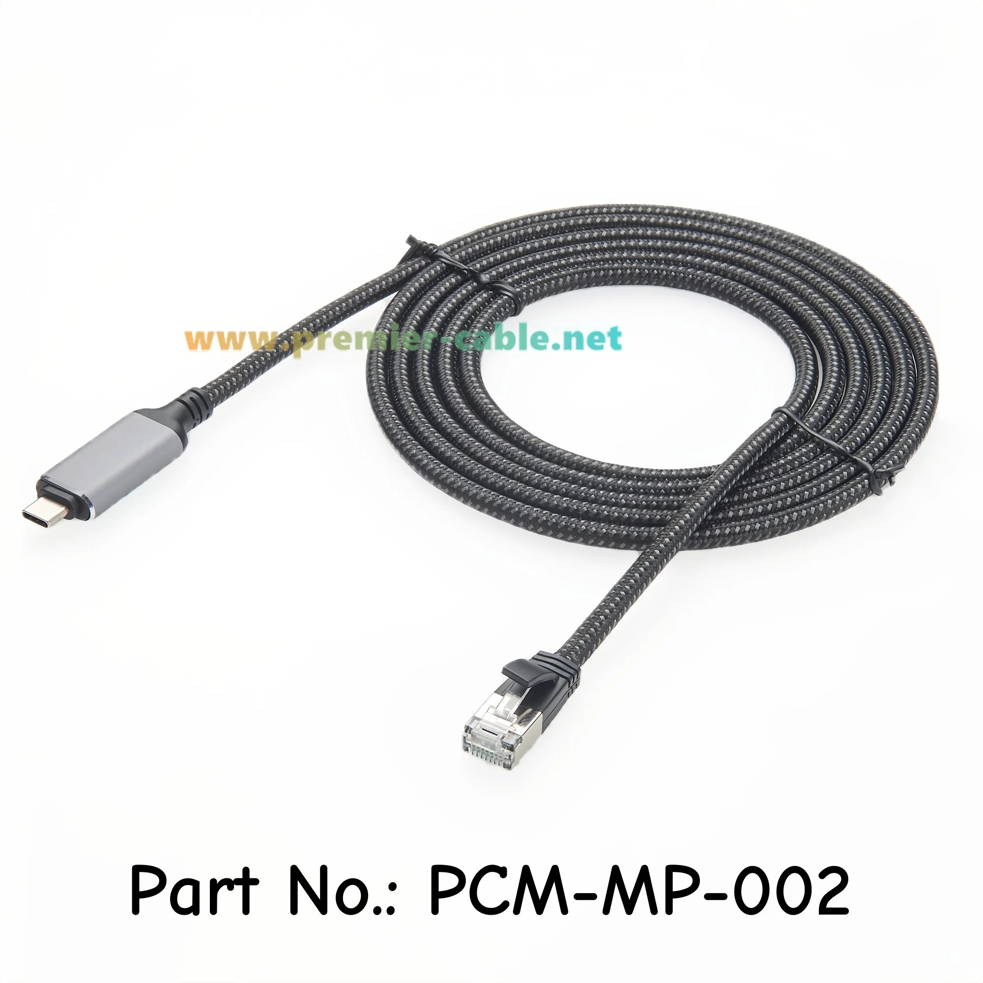 Кабель USB C к Ethernet 10/100/1000 Мбит/с USB 3.1 типа C к RJ45 Гигабитный сетевой преобразователь локальной сети Кабель-адаптер CAT6 для ноутбука