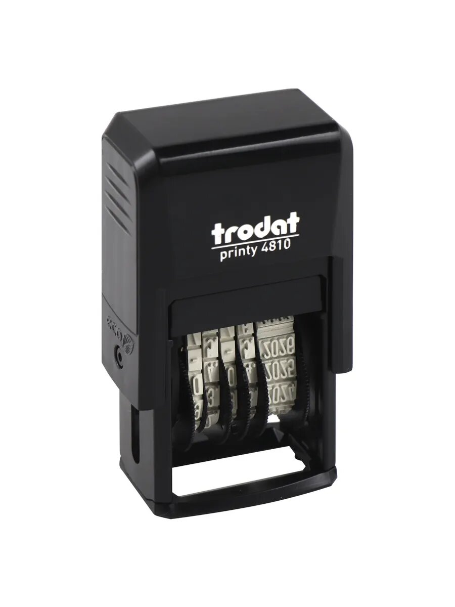 Датер с цифрами и буквами