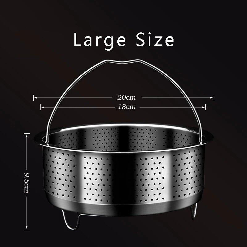 Корзина для пароварки из нержавеющей стали L