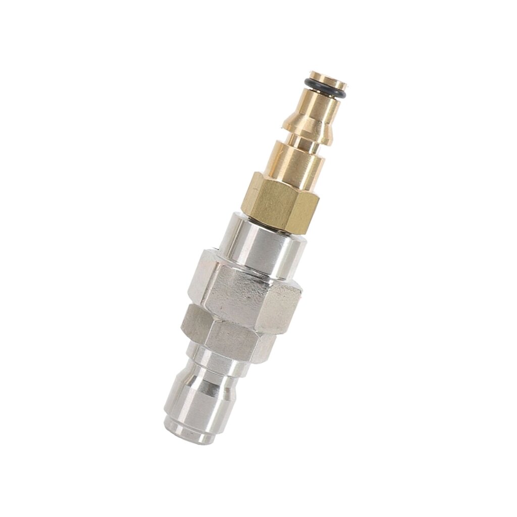 Быстроразъемный соединительный Адаптер для шланга диаметром 3/8 дюйма, латунный переходник, герметичный