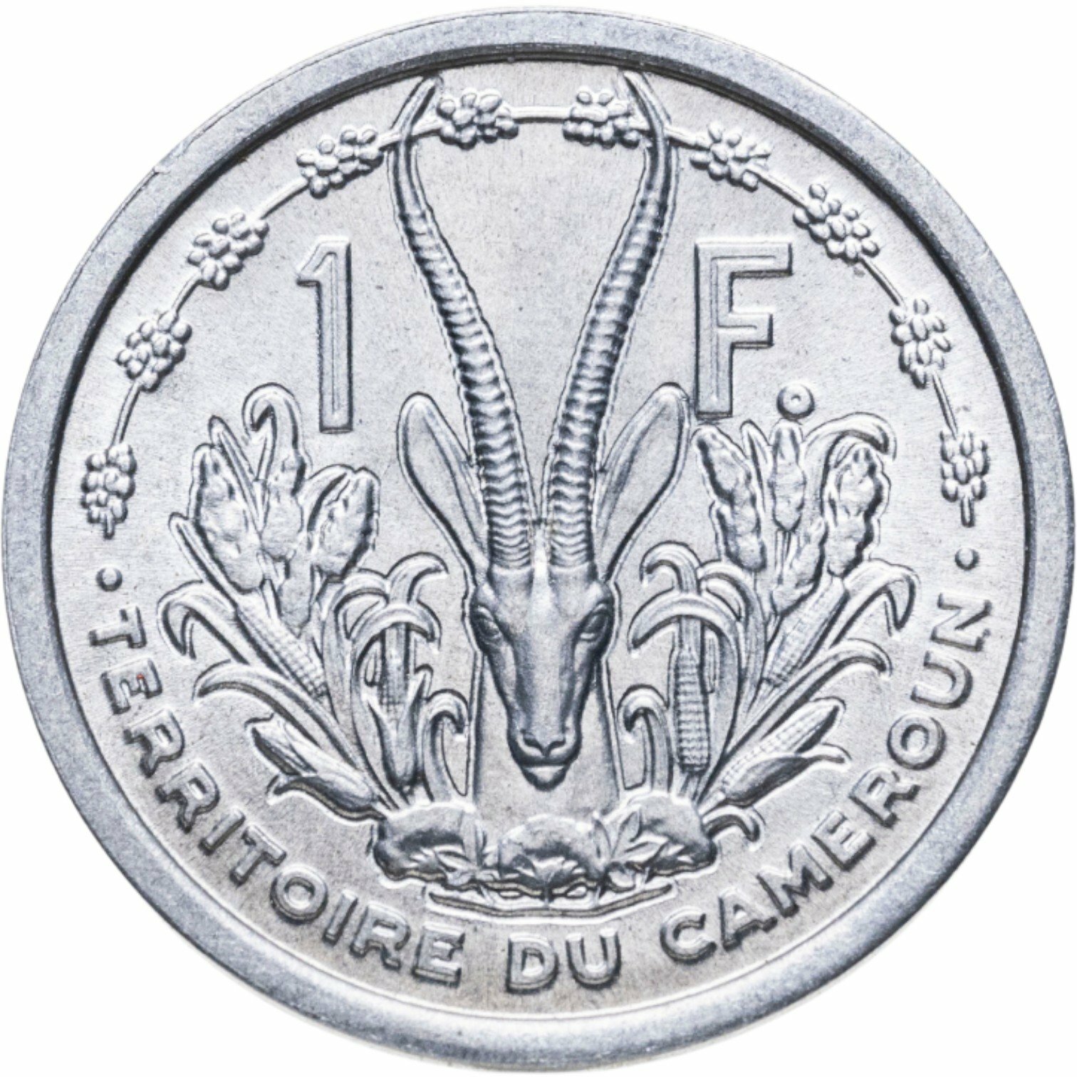 Экваториальная Африка, Камерун 1 франк franc 1948, Алюминий, в сохранности UNC