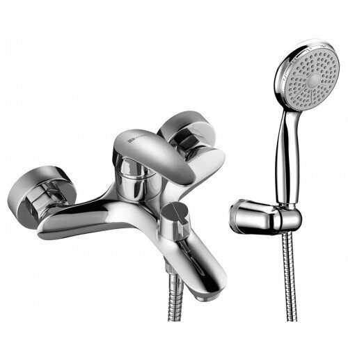 Смеситель для ванны Lemark Linara LM0414C короткий излив