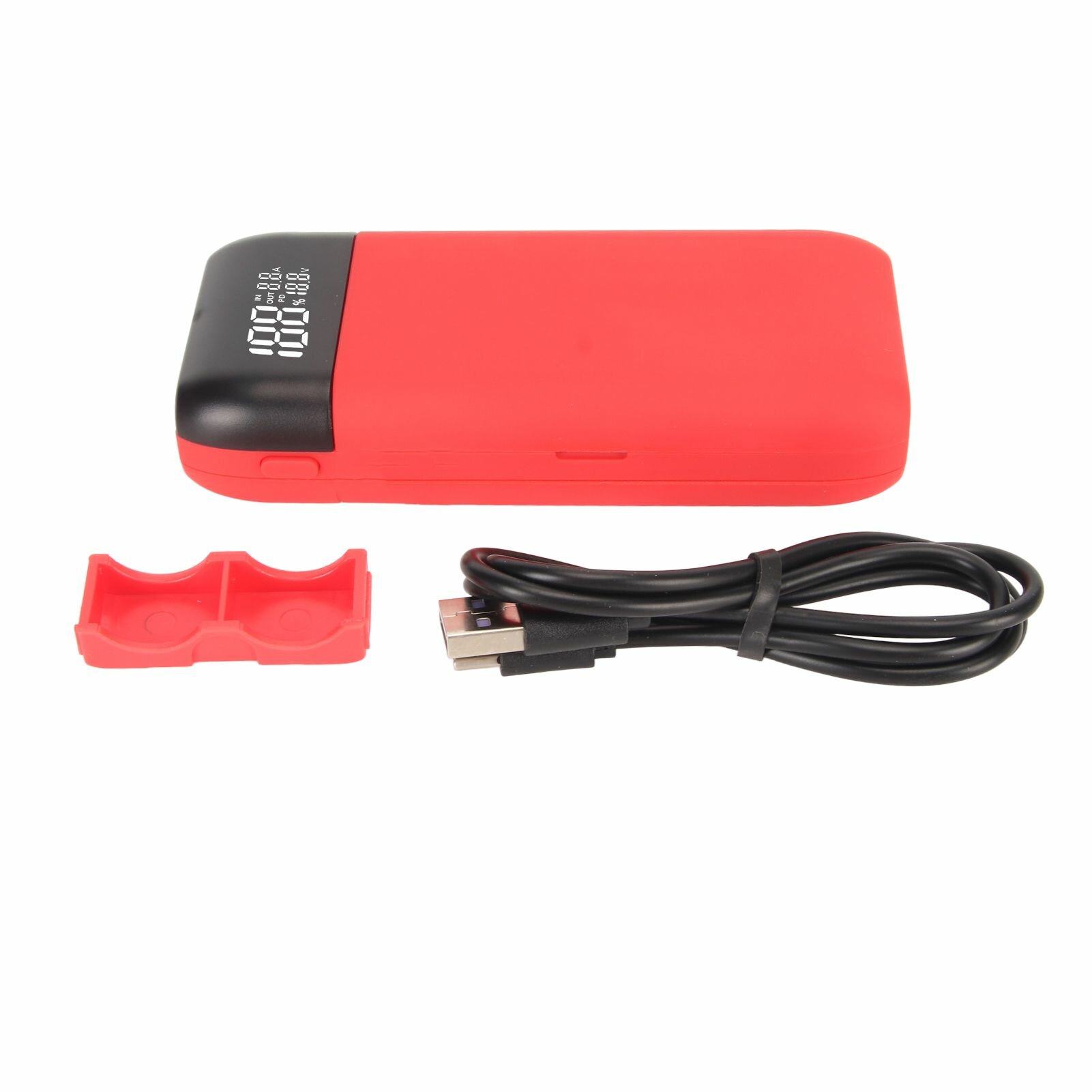 Lii MP2 18650 21700 Зарядное устройство Power Bank Цифровой дисплей QC3.0 Быстрая зарядка Тип C Вход Портативный мобильный блок питания