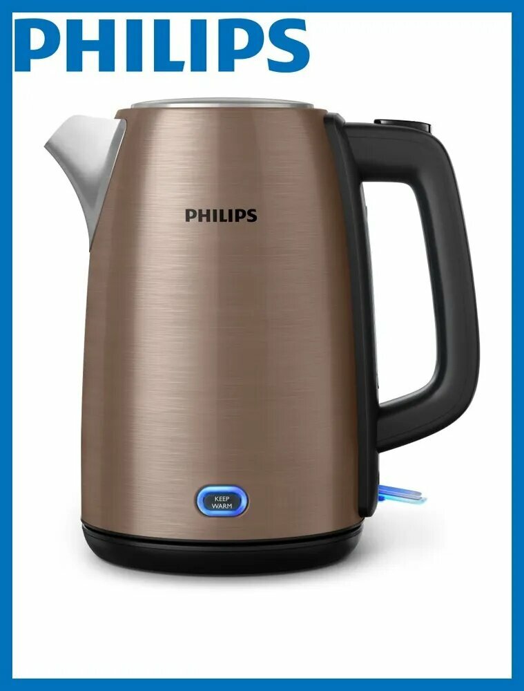 Philips Электрический чайник HD9355/92, медь