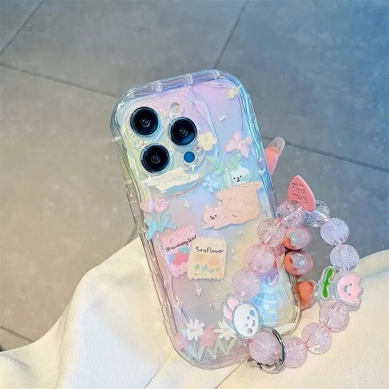 Чехол-цепочка 3D для POCO X6 5G, цвет: 3
