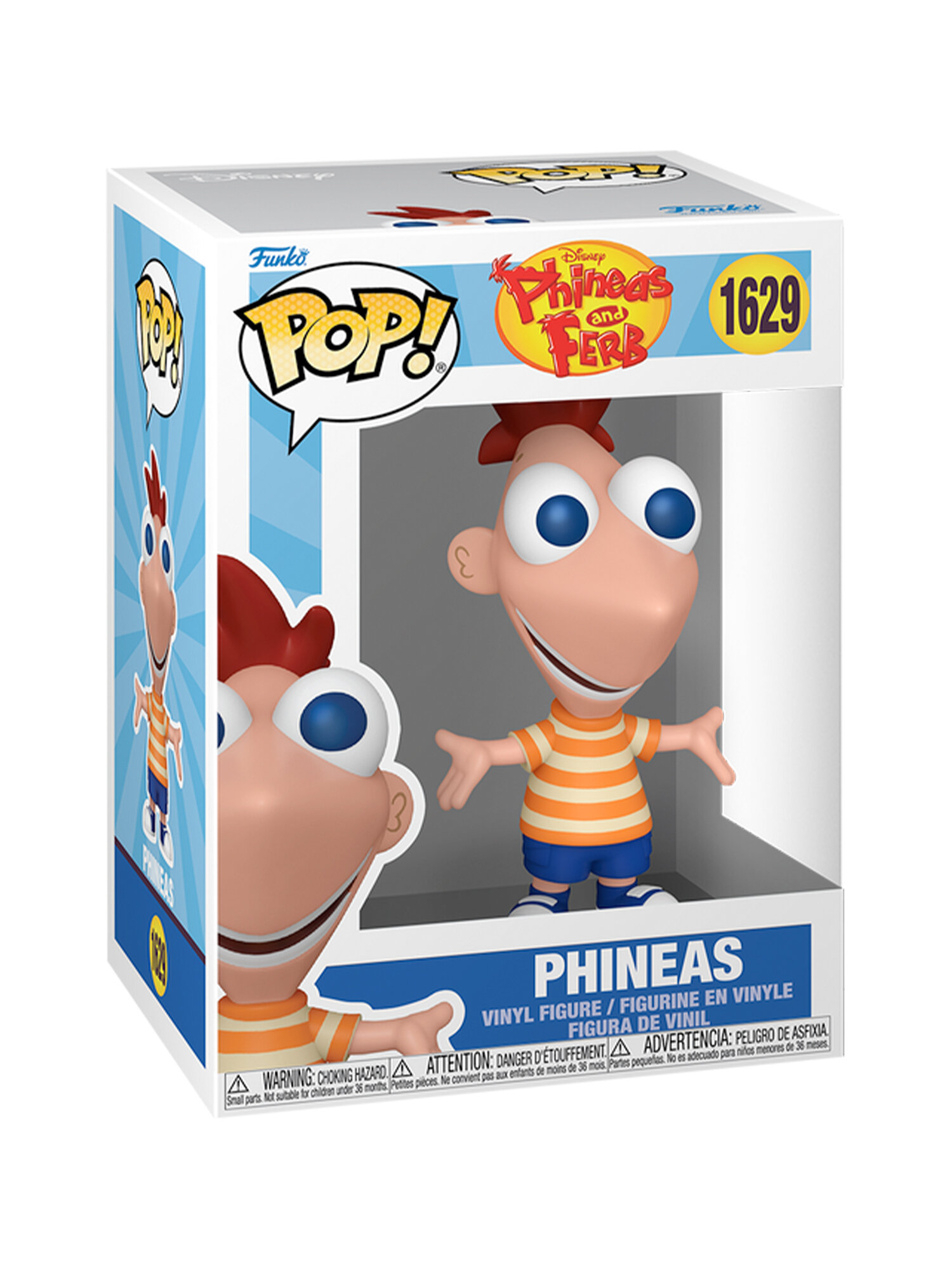 Фигурка Funko Pop! Phineas Flynn (1629) Phineas and Ferb Финес из мультсериала Финес и Ферб